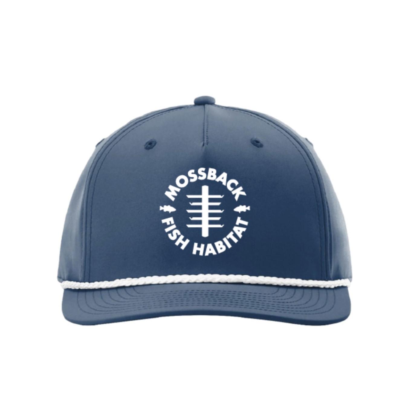Five Panel Classic Rope Cap - Blue - MossBack Fish Habitat