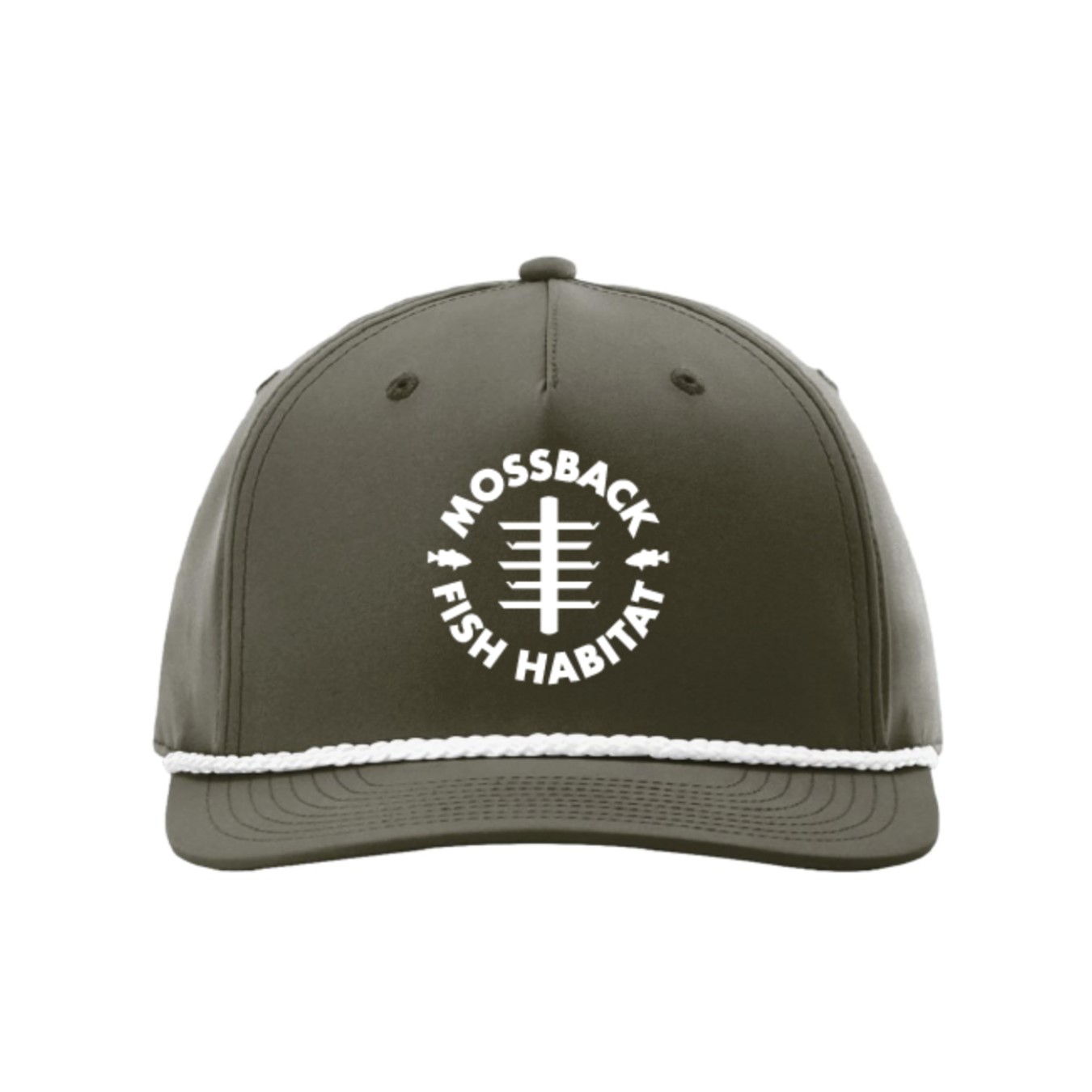 Five Panel Classic Rope Cap - Green - MossBack Fish Habitat